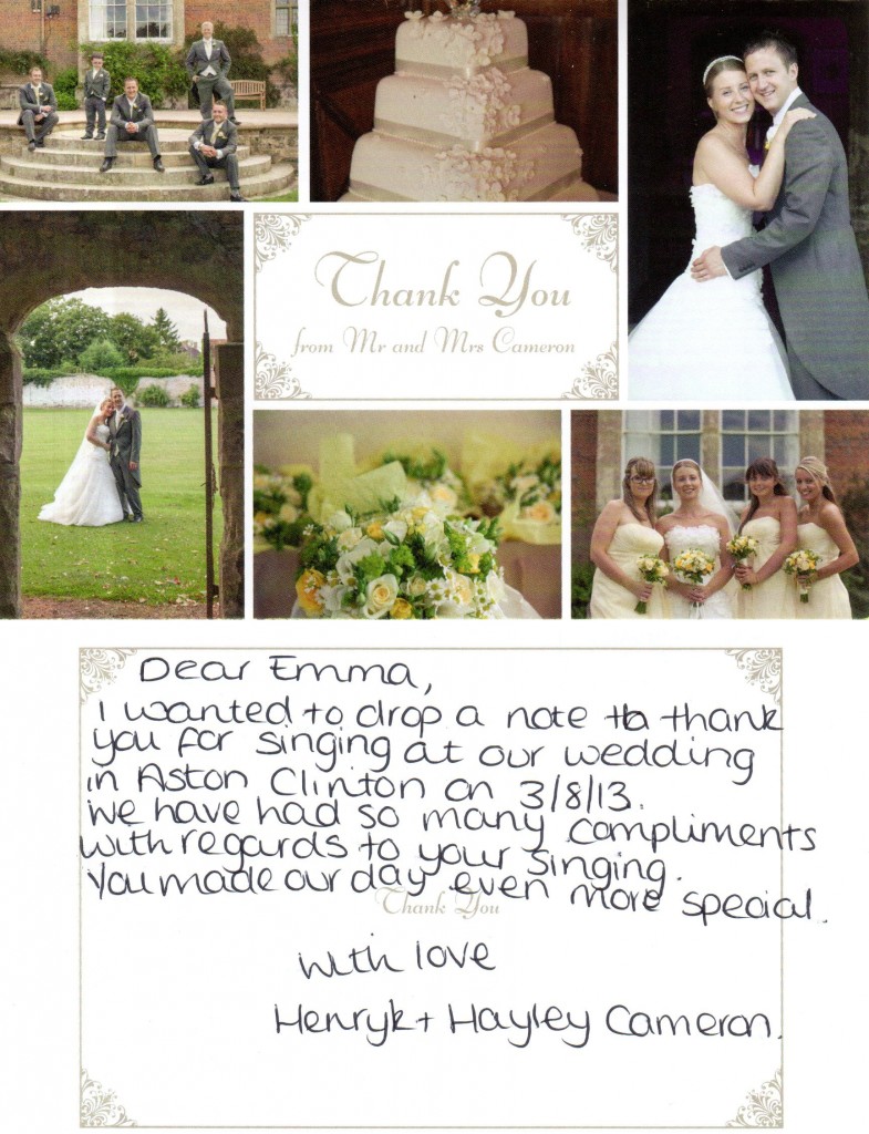 Emma Evans Singer at Aston Clinton, Buckinghamshire | Emma Evans